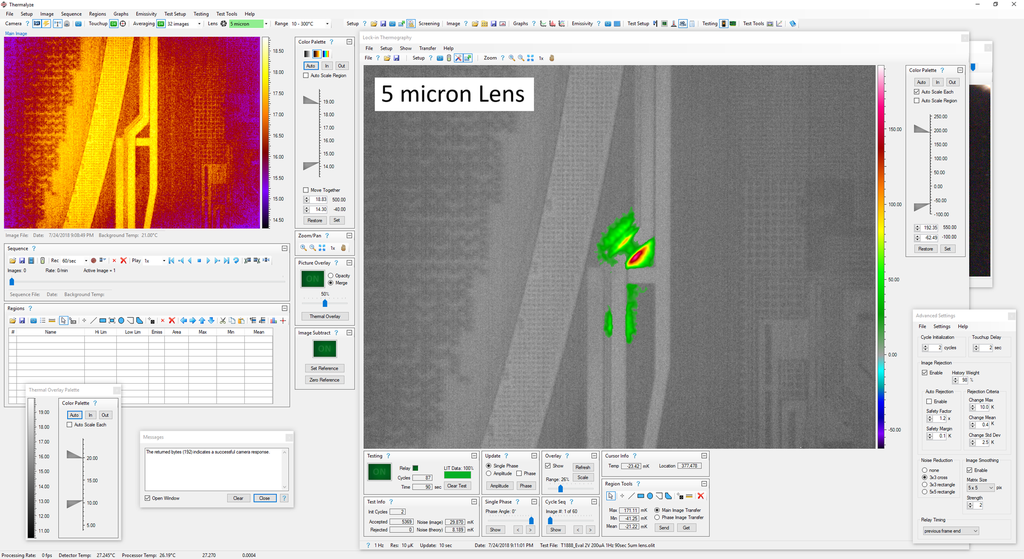 Lock-in Thermography Software Module | Optotherm